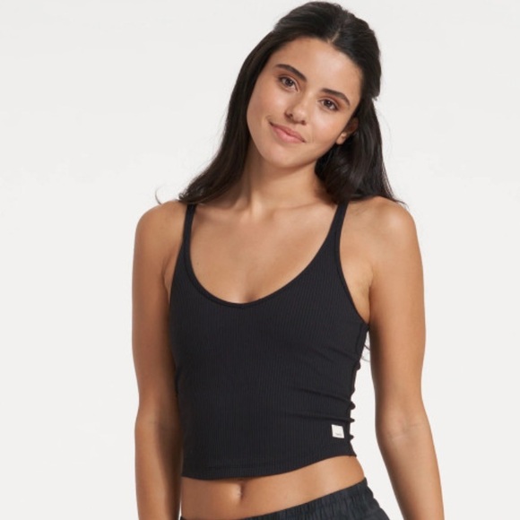 Vuori | Tops | Vuori Rib Crop Tank Top | Poshmark